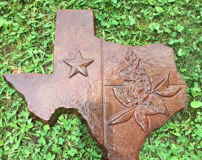 Texas Stepping Stone Mold Use to Make Your Own Stepping Stones Made ...