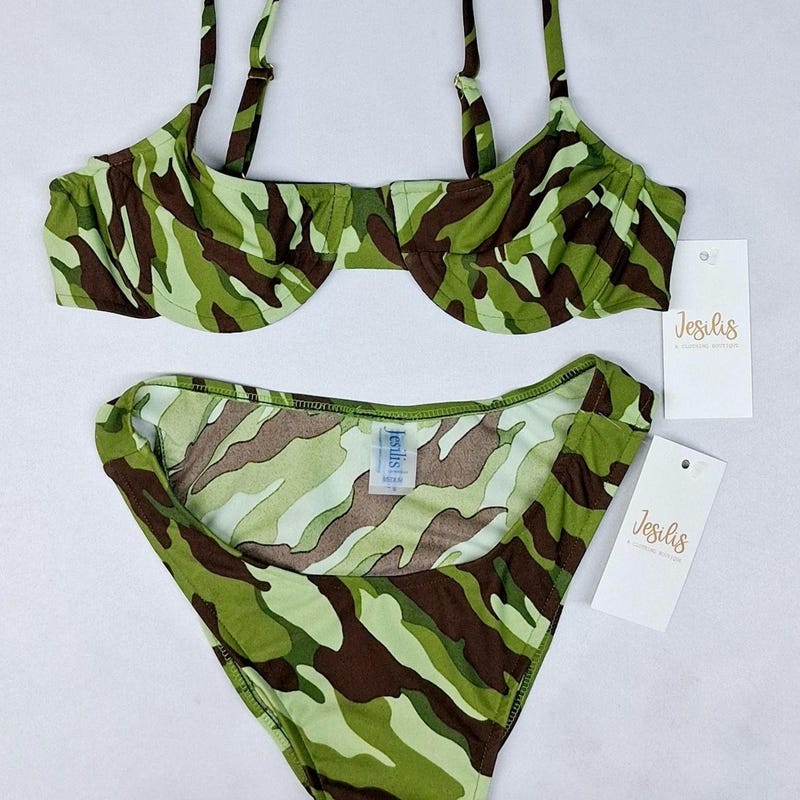 Camouflage Bikini - Etsy