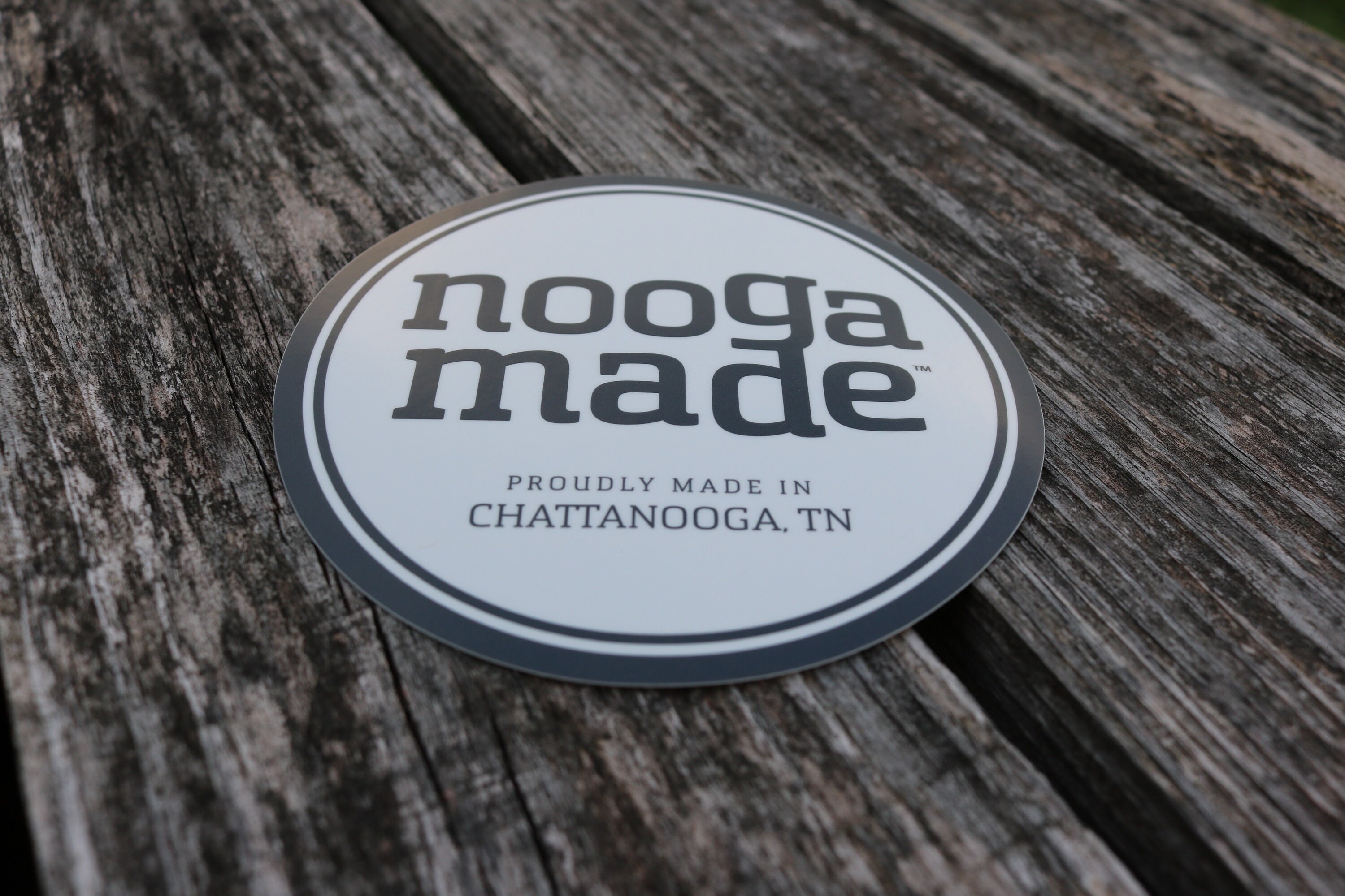 Nooga Made, Proudly Made in Chattanooga, Tennessee. Vinyl Sticker - Etsy