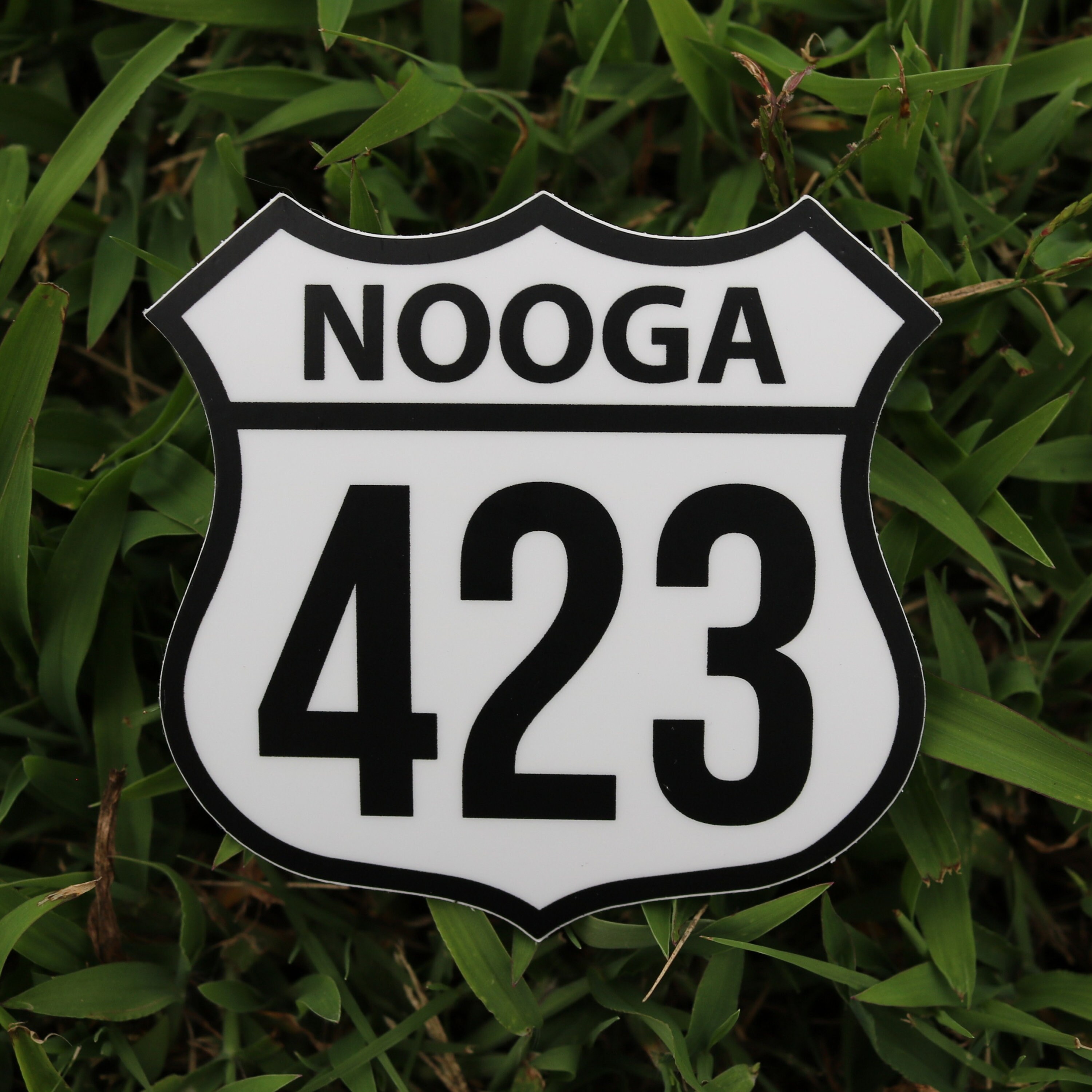 NOOGA 423 Chattanooga Tennessee USA Highway Road Sign Vinyl Sticker - Etsy