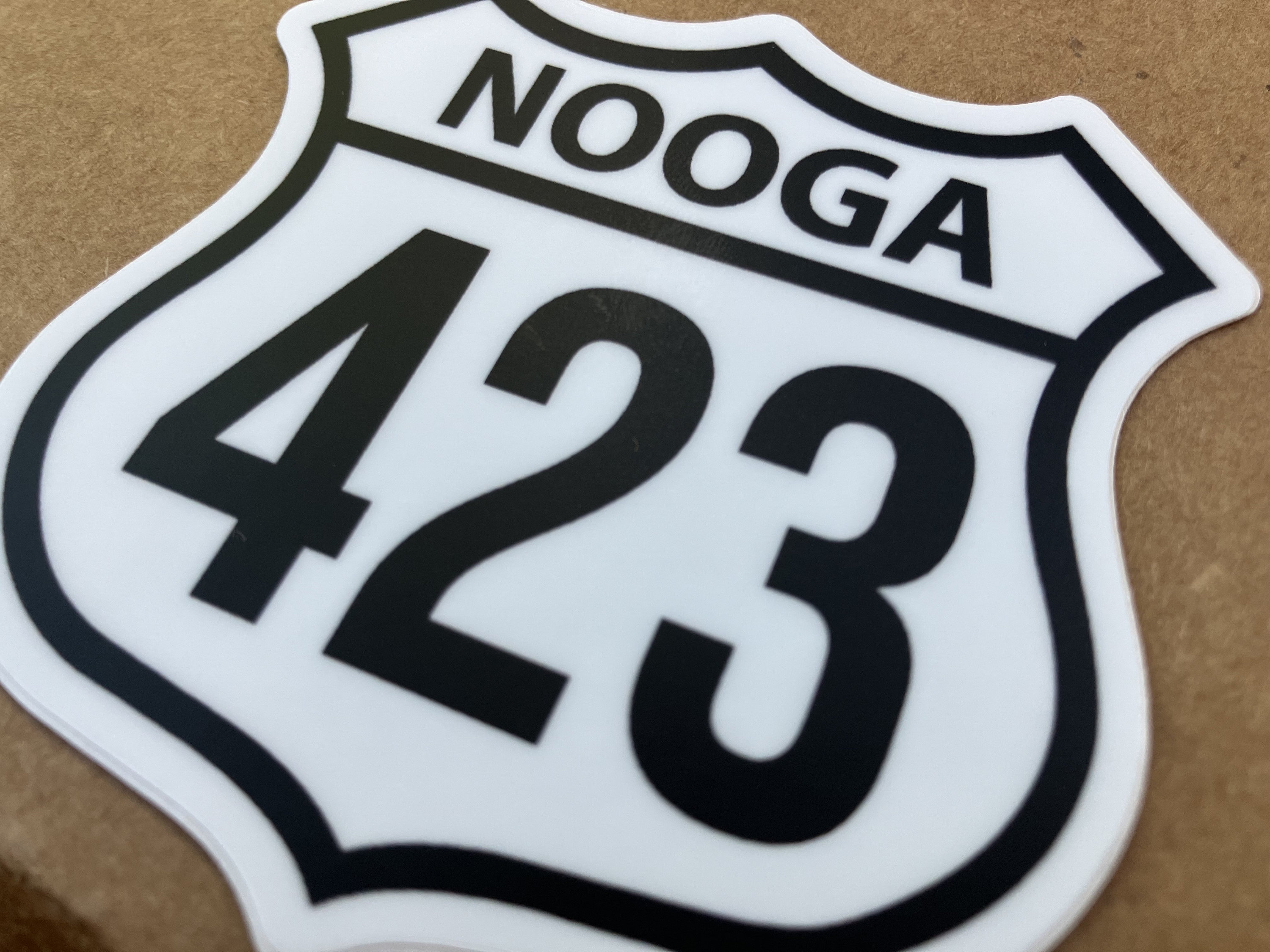 NOOGA 423 Chattanooga Tennessee USA Highway Road Sign Vinyl Sticker - Etsy
