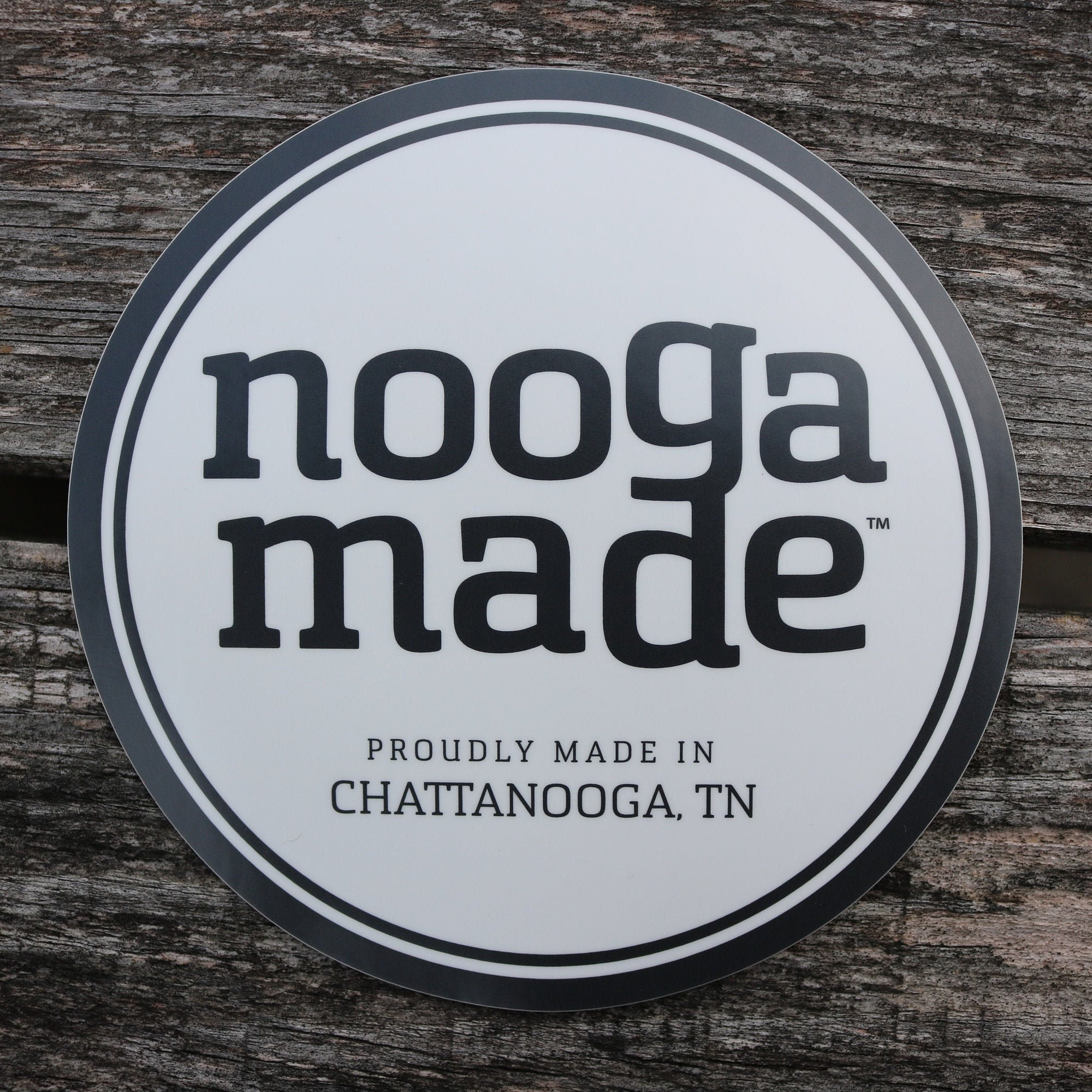 Nooga Made, Proudly Made in Chattanooga, Tennessee. Vinyl Sticker - Etsy