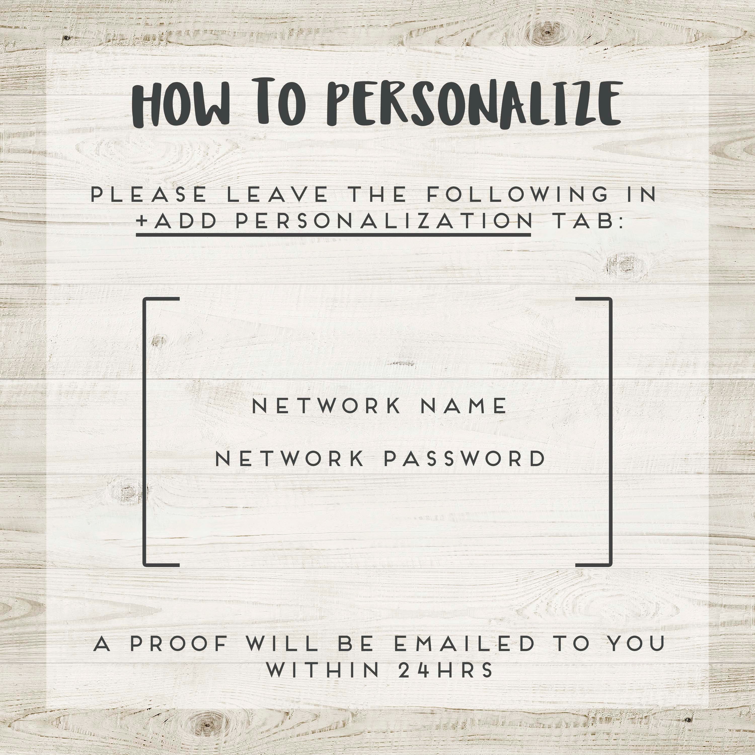 Wifi QR Code Password Sign Printable, Minimal Style, Black White Simple ...