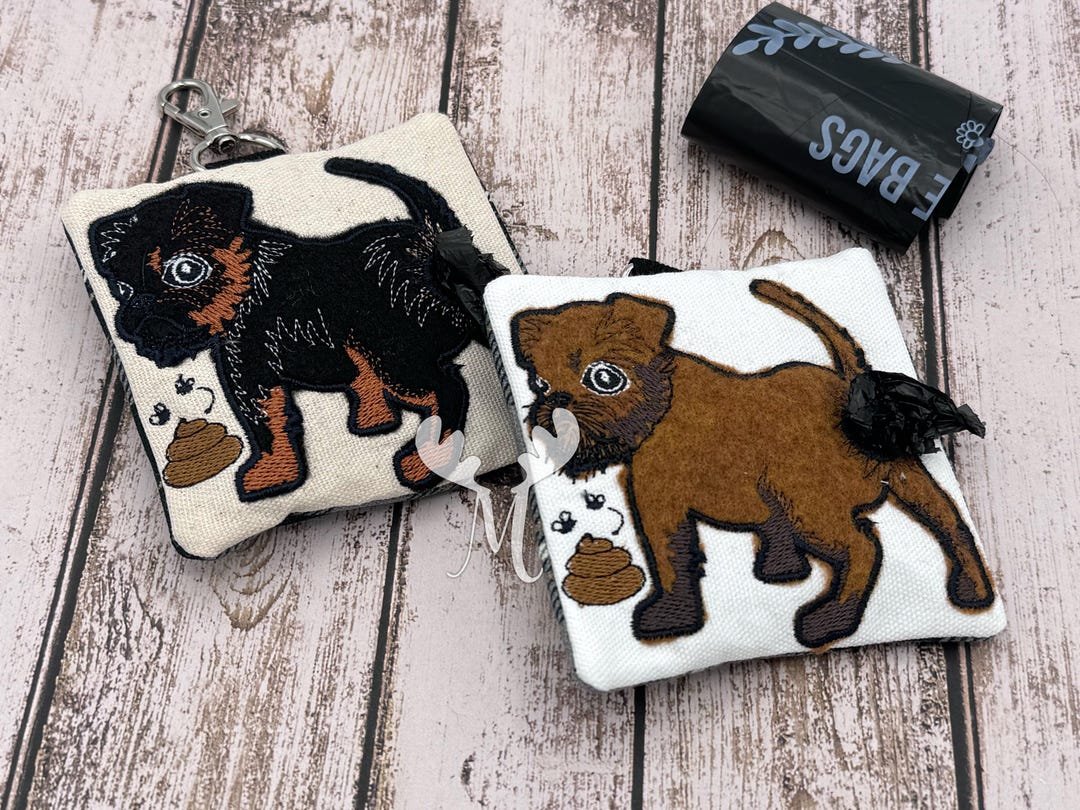 Brussels Griffon | Doggie Poop Bag Dispenser - Etsy
