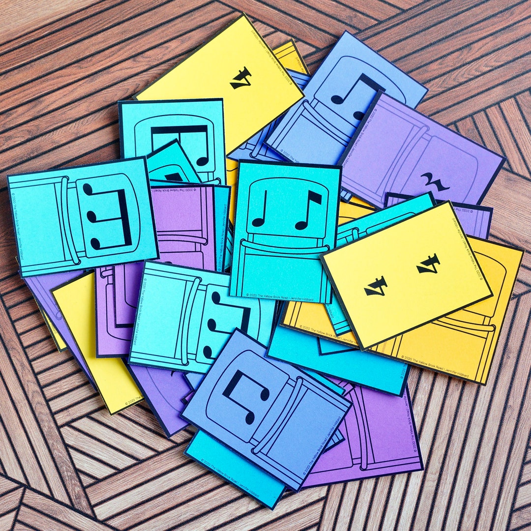 Rhythm Manipulatives Digital Download | Printable Rhythm Cards | Music ...