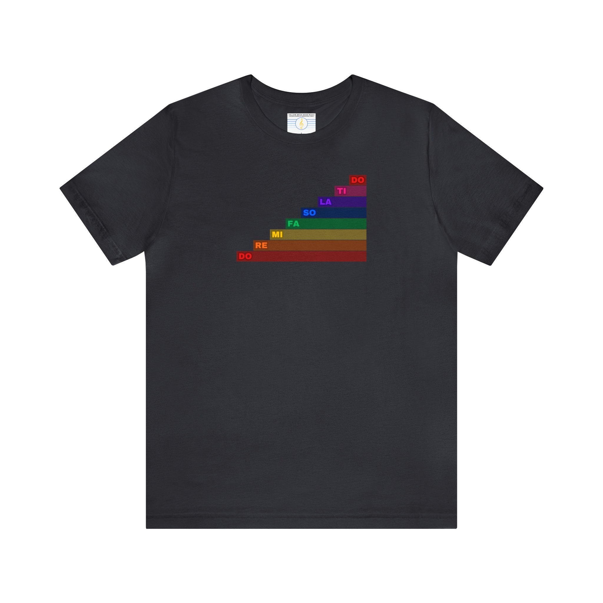 Solfège Stairs Music Teacher T-shirt – Colorful Scale Tee - Etsy