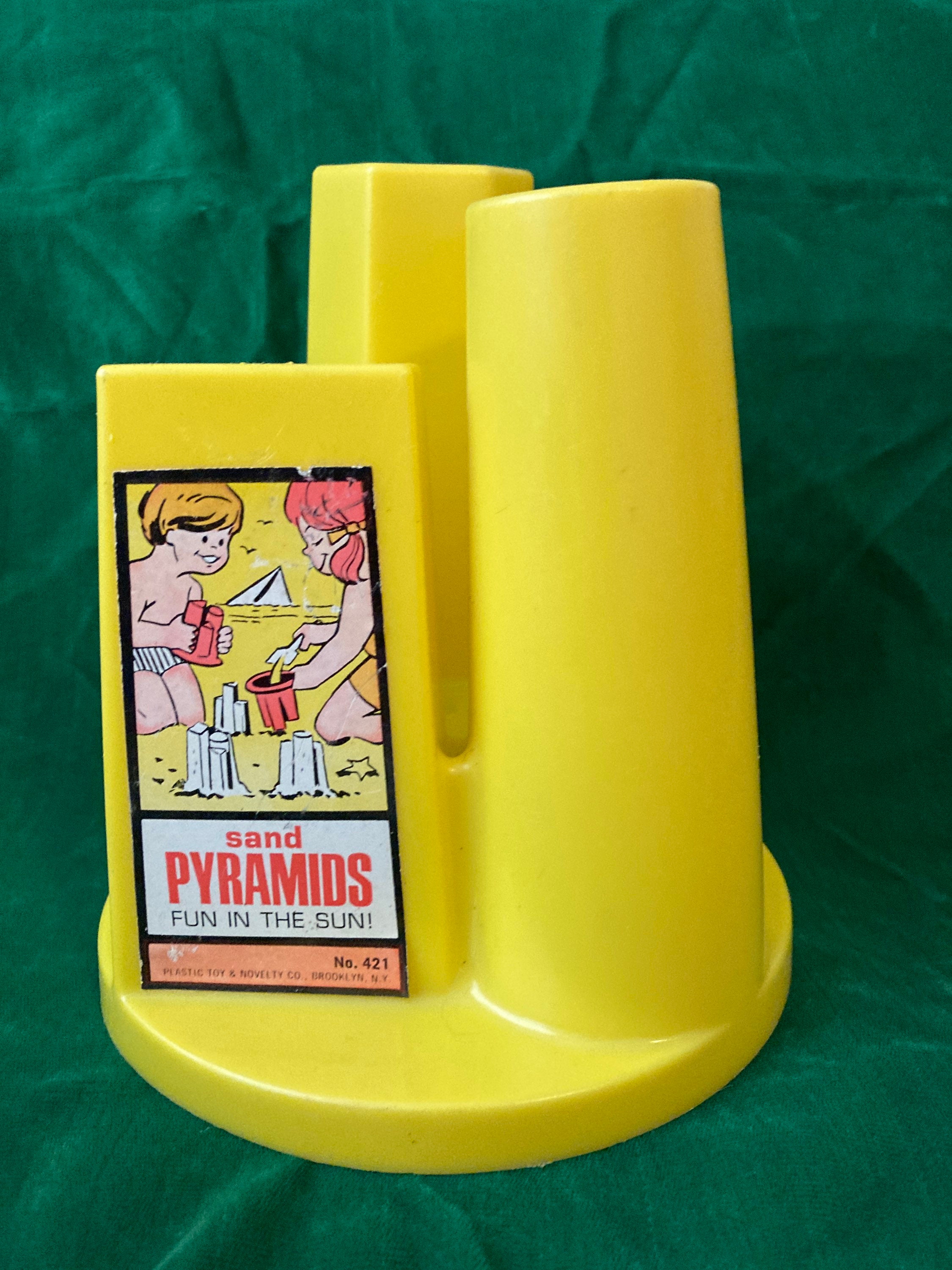 Vintage Sand Pyramids Fun in the Sun Sand Toys - Etsy