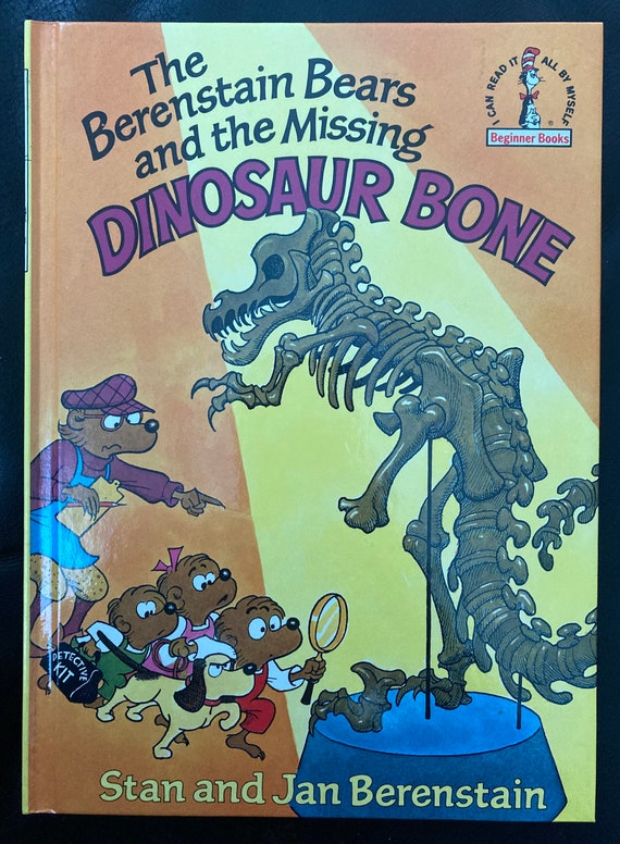 The Berenstain Bears and the Missing Dinosaur Bone Hardcover | Etsy