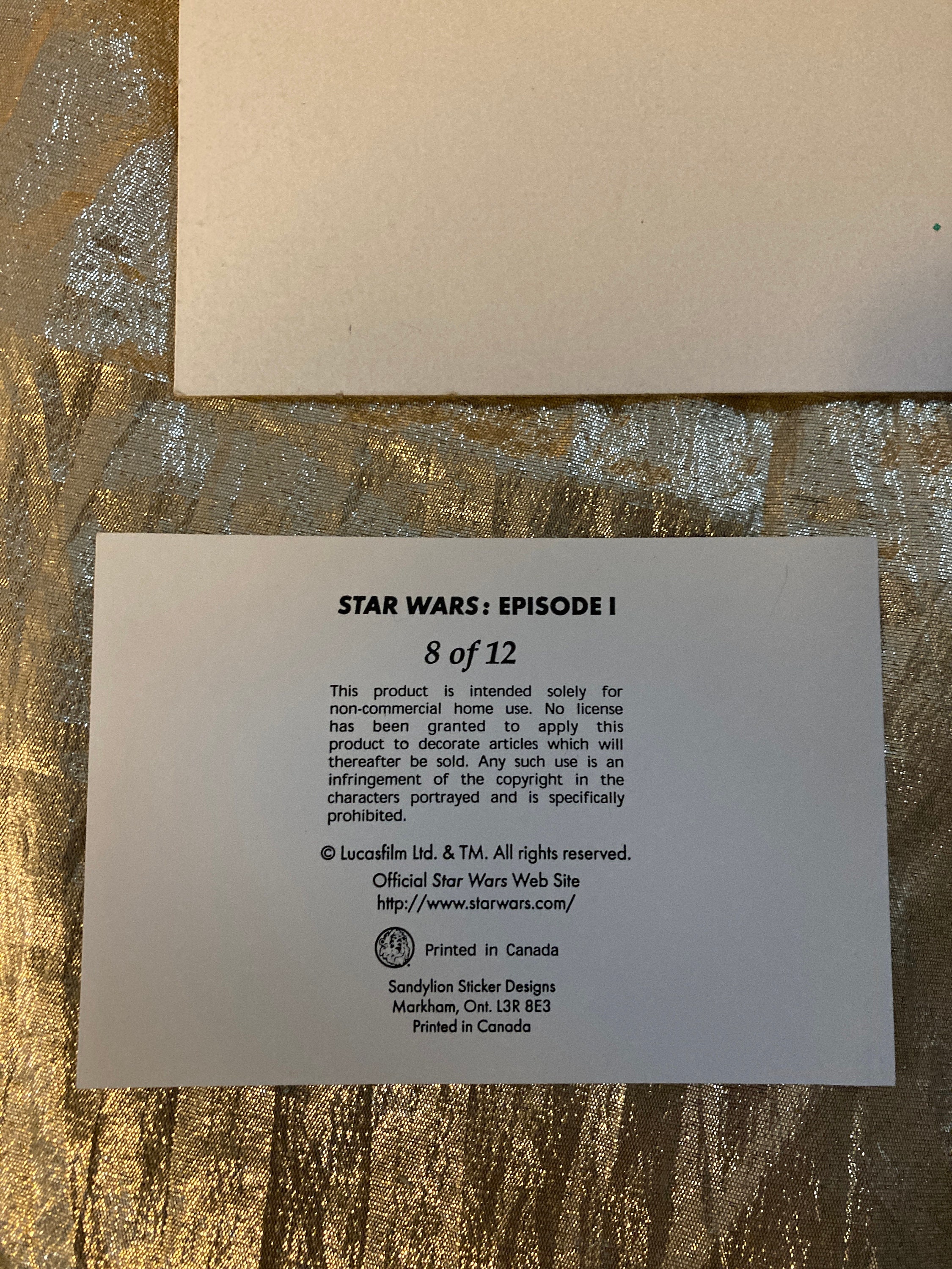 Vintage Star Wars Episode 1 R2-D2 Sticker by Sandylion Sticker - Etsy ...