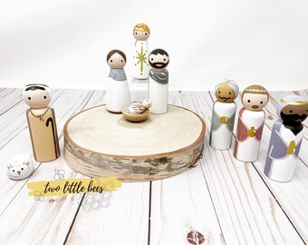 Montessori Nativity - Etsy