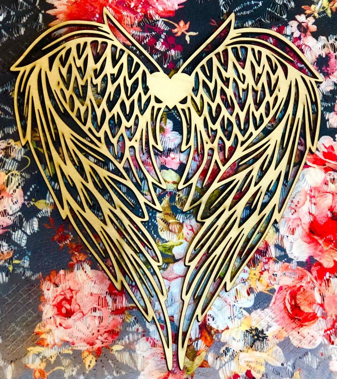 Laser Cut Angel Wings - Etsy