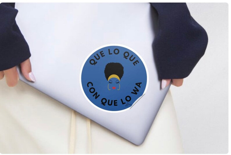Que Lo Que, Dominican Slang Sticker, Single Sticker, High Quality ...