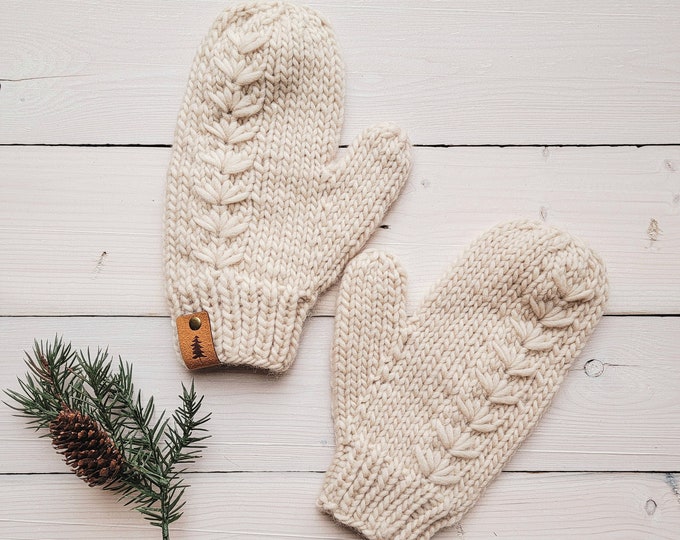 Double Lined Mittens Knitting Pattern - Etsy