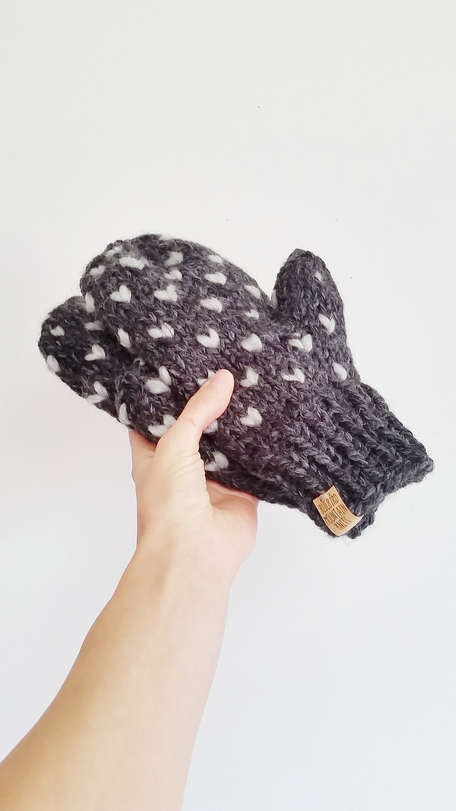 KNITTING PATTERN Thrummed Mittens / Chunky Knit Mitten Pattern - Etsy UK