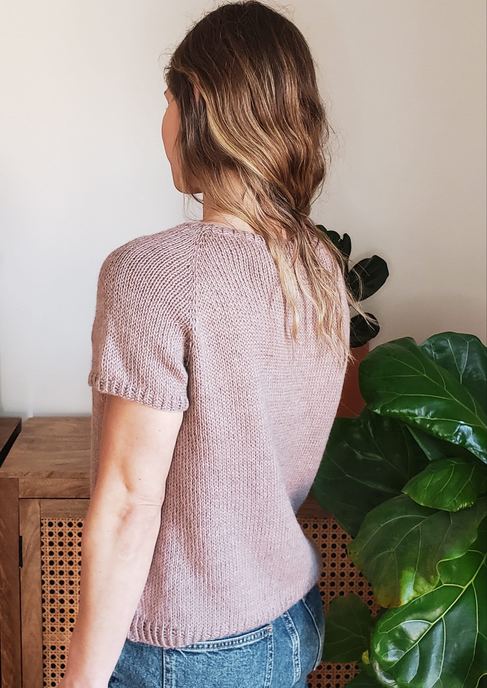 KNITTING PATTERN // Tulip Sweater Tee // Knit Sweater Pattern - Etsy Canada