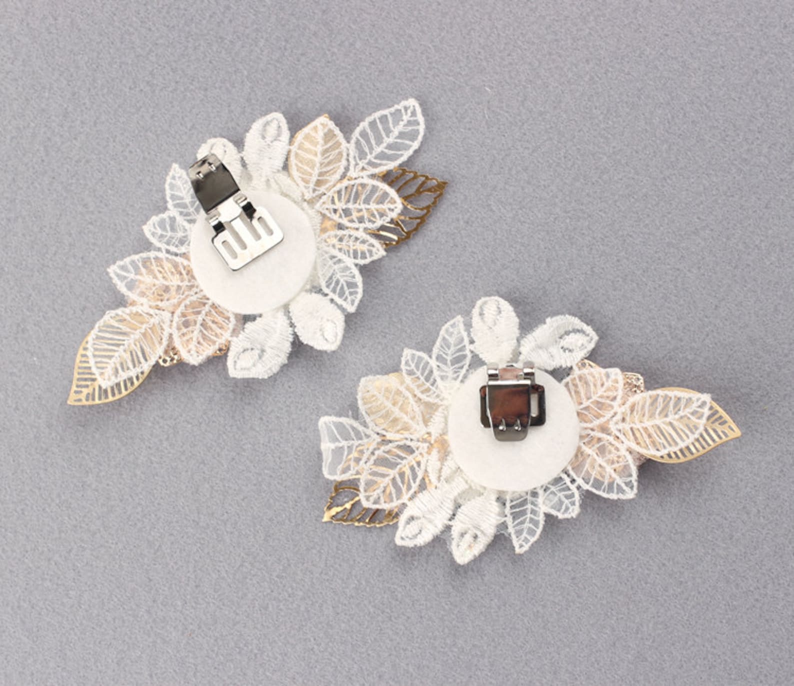 Rhinestone Shoe Clips Shoe Clips Crystal Shoe Clips Bridal - Etsy