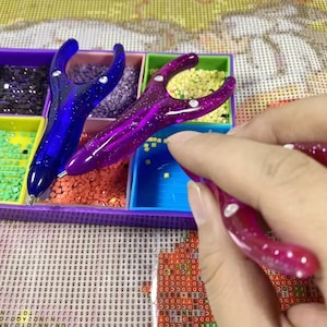 Ergonomic Diamond Painting Pen With Wishbone Design for Hand Comfort ...
