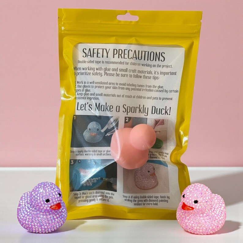 Make a Sparkly Rubber Ducky DIY Kit – Choose Your Color With Tools ...