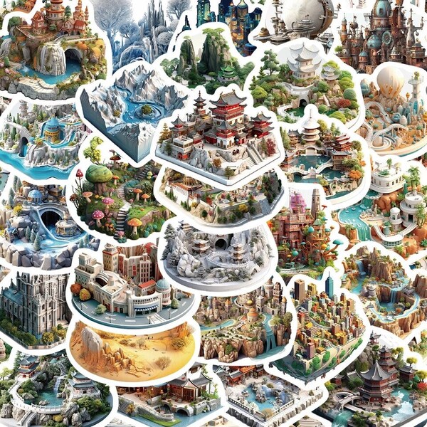 Futuristic Decal Stickers - Etsy