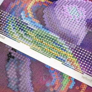 3 Sizes of 360 Round Hole Diamond Painting Alignment Ruler With 140mm ...