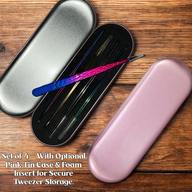 Pretty Precision Craft Tweezers – Set of 4 or Individual | Fine Tip for ...