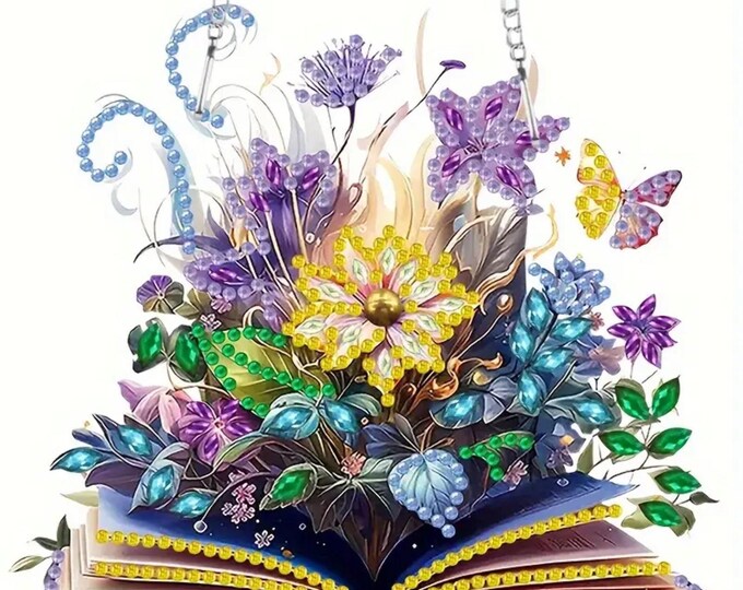 Create Your Own Flowering Book With This 5D Diamond Painting Sun ...