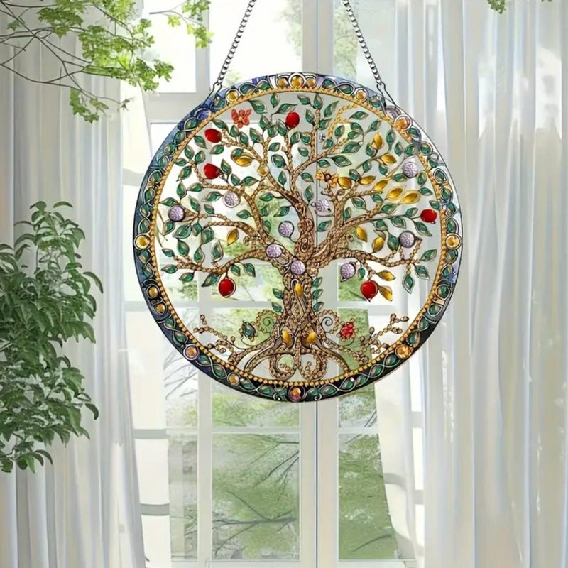 Leaf Sun Catcher Craft - Etsy