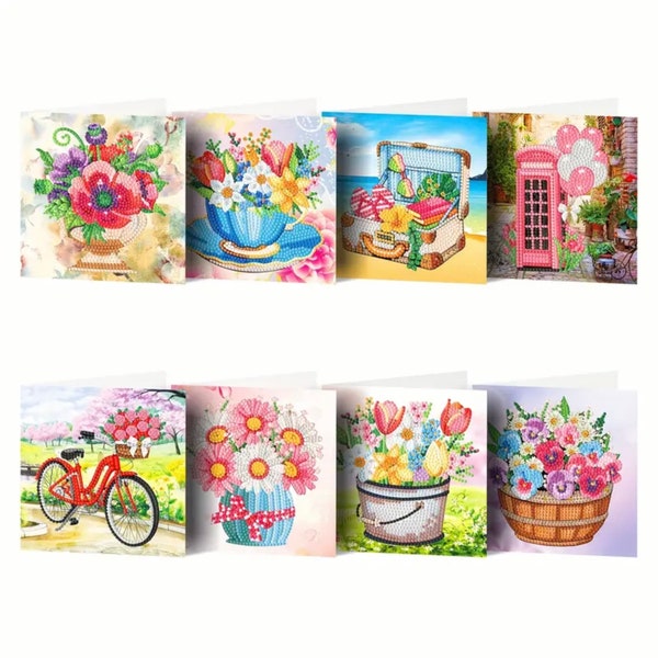 Diamond Painting Kit Cards - Etsy