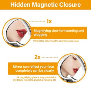 DIY Round Compact Mirror Kit With Fancy Diamond Painting - Perfect for ...