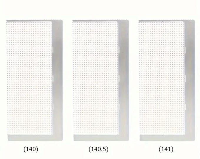 Set of 3 Diamond Painting Rulers – 140mm, 140.5mm, 141mm With 1040 ...