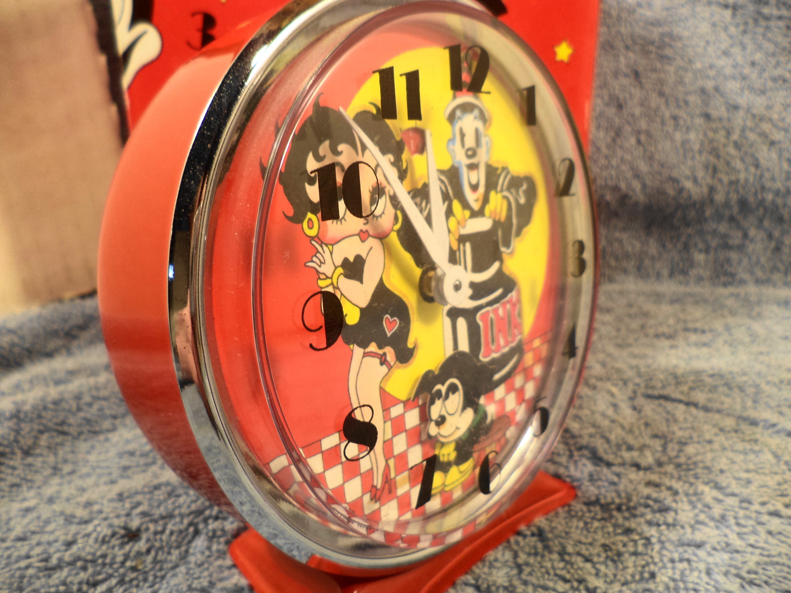 1983 Betty Boop Animated Alarm Clock Still New in the Box - Etsy