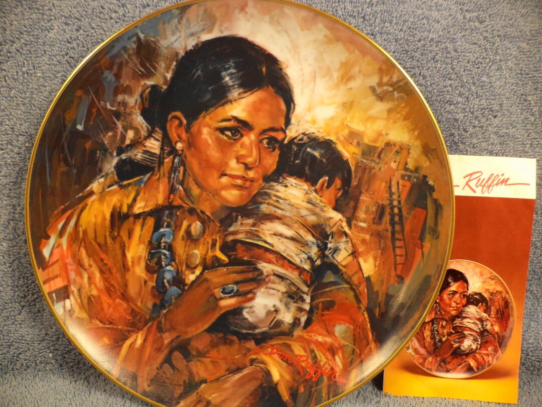 1978 Child of the Pueblo Collector Plate by Don Ruffin Limited Edition ...