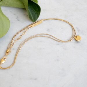 Multi Strand Sterling Silver Necklace With a Coin Pendant - Etsy