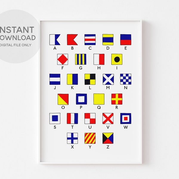 Signal Flag - Etsy