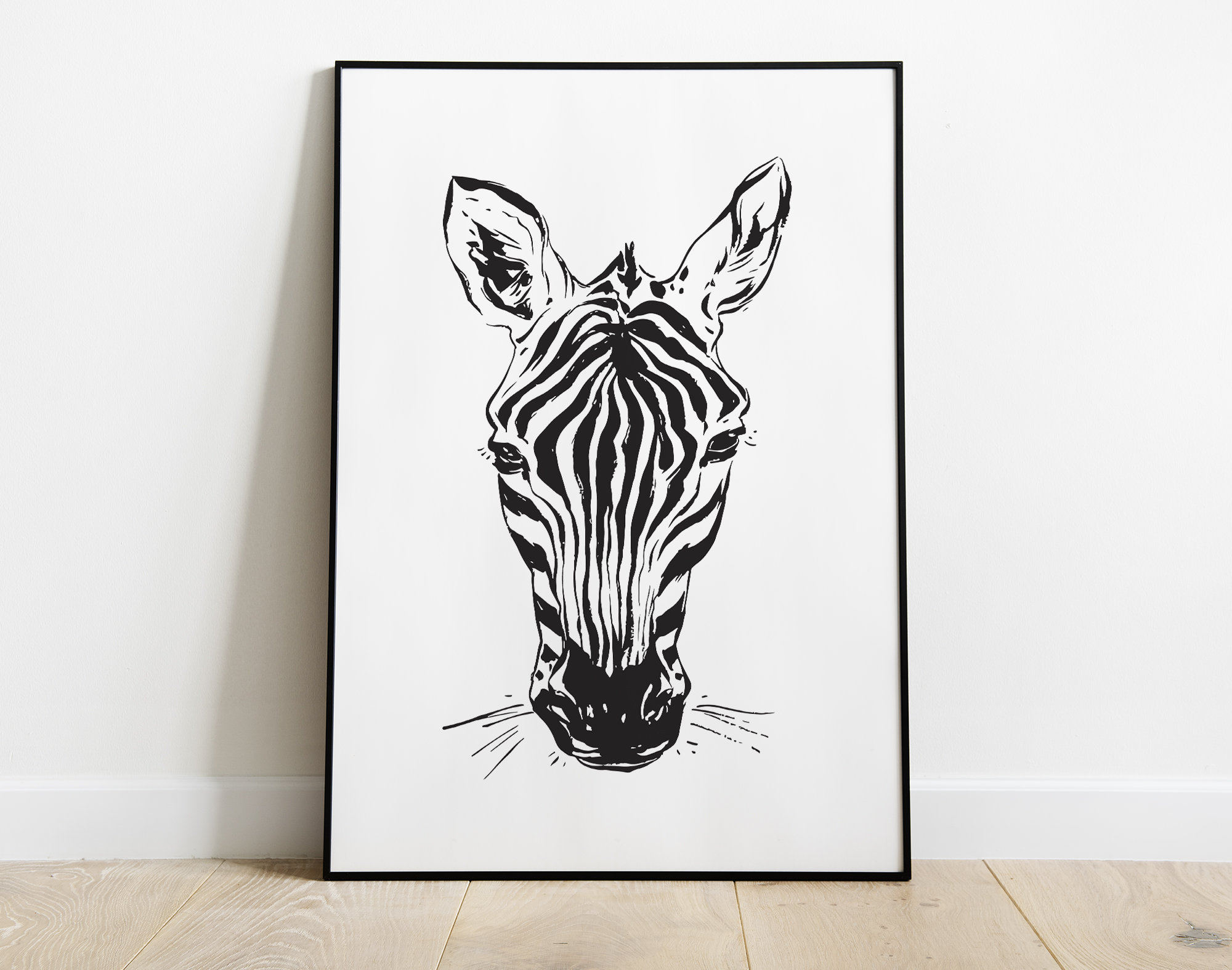 Zebra Print Drawings