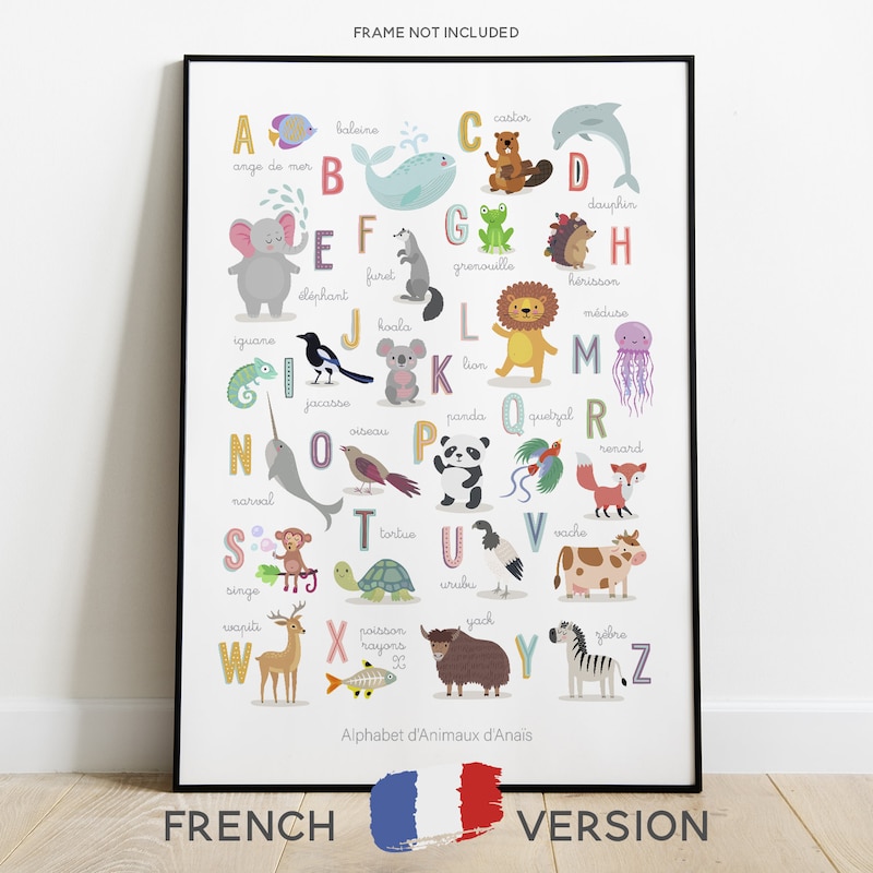 French Alphabet - Etsy