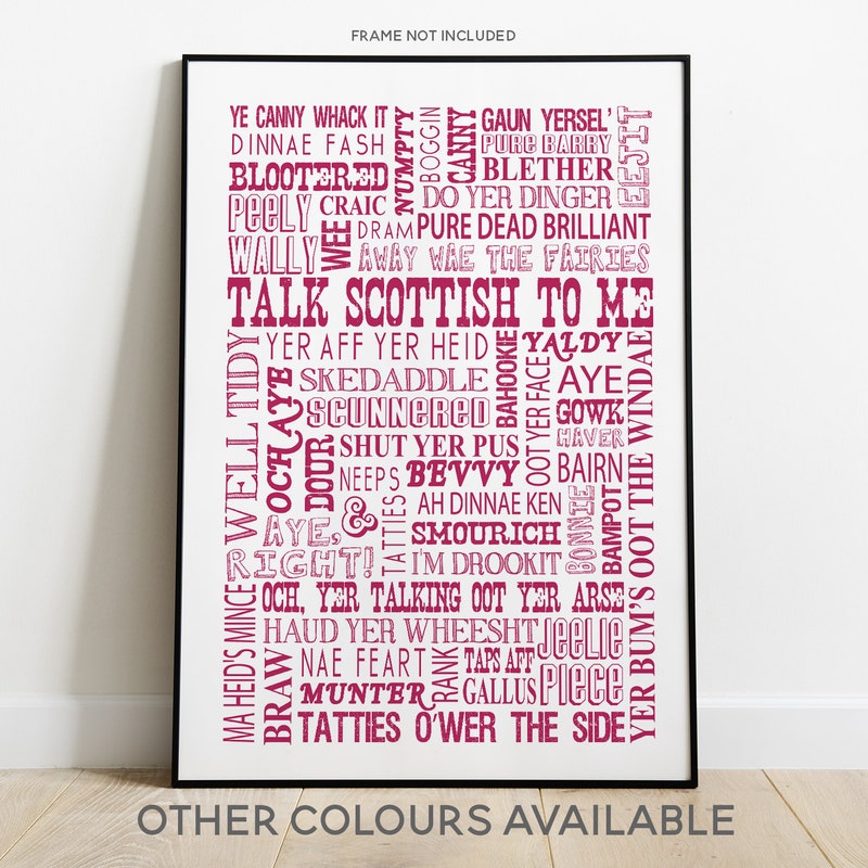 Scottish Sayings - Etsy