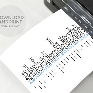 Morse Code and Phonetic Alphabet Print, Military Alphabet, NATO, ICAO ...