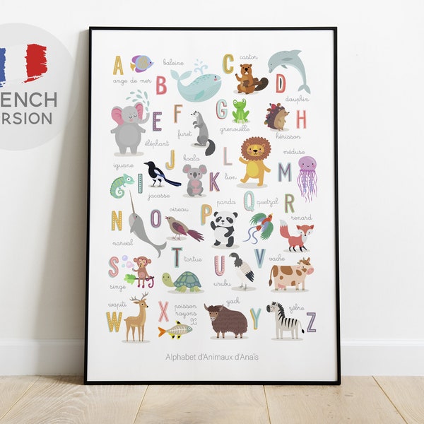 French Alphabet - Etsy