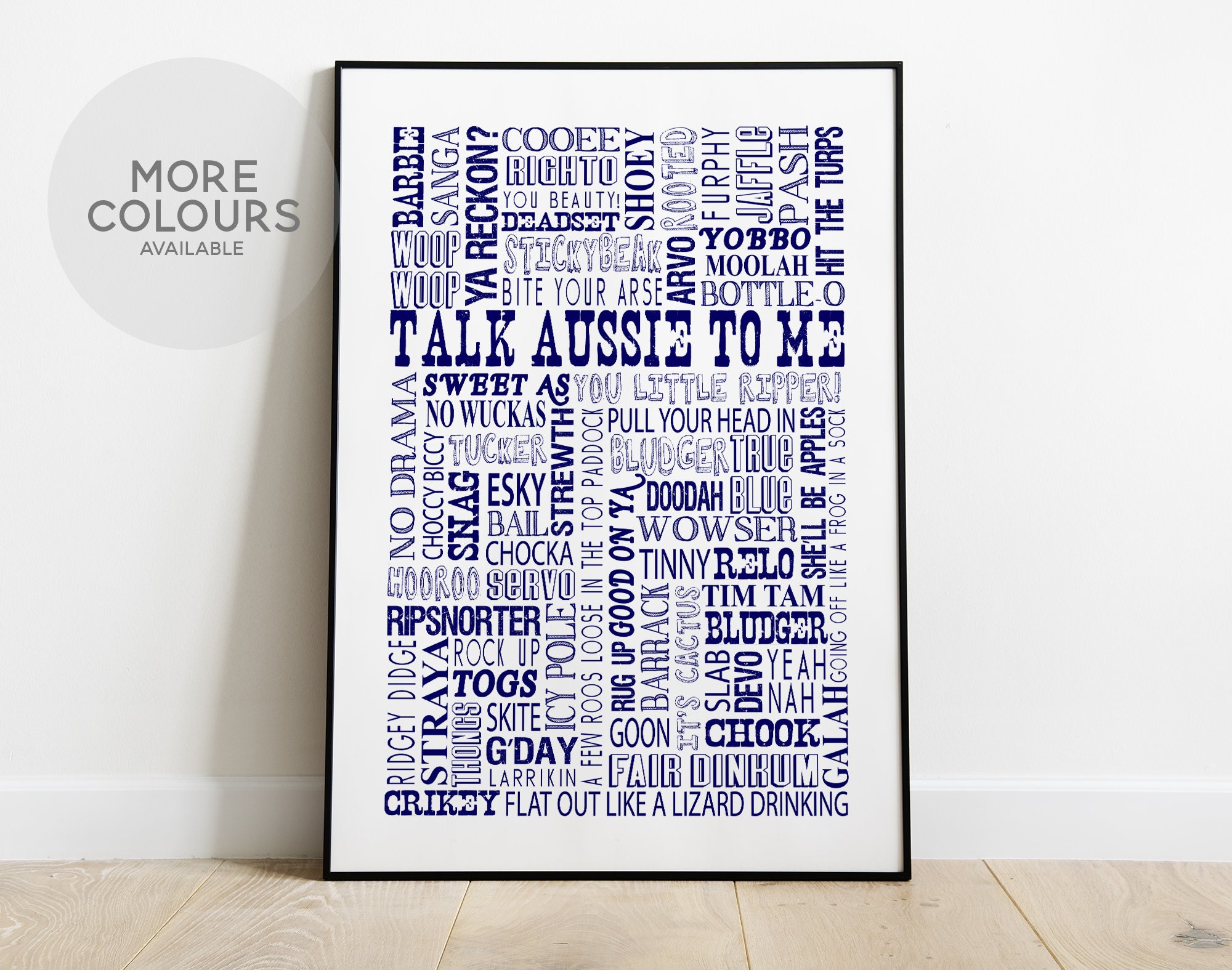 AUSTRALIAN Words and Phrases Aussie Slang Print Australian - Etsy