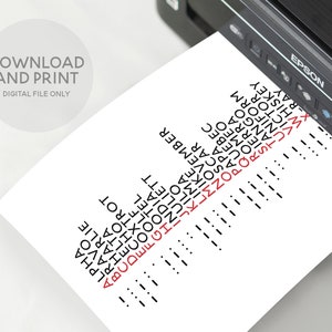 Morse Code Print, Phonetic Alphabet Print, Military Alphabet, NATO ...