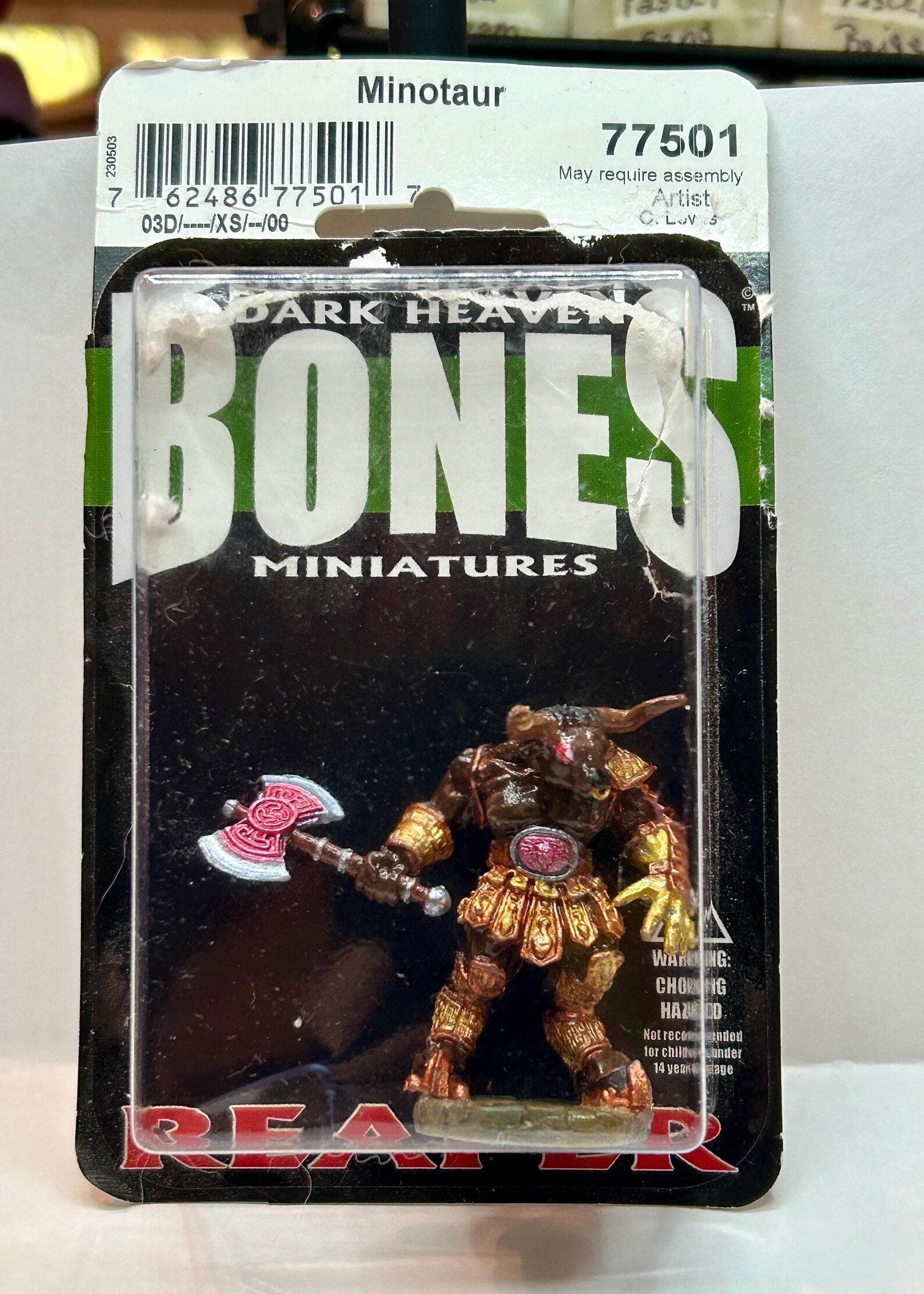 Hand Painted Minotaur Game Piece - Etsy