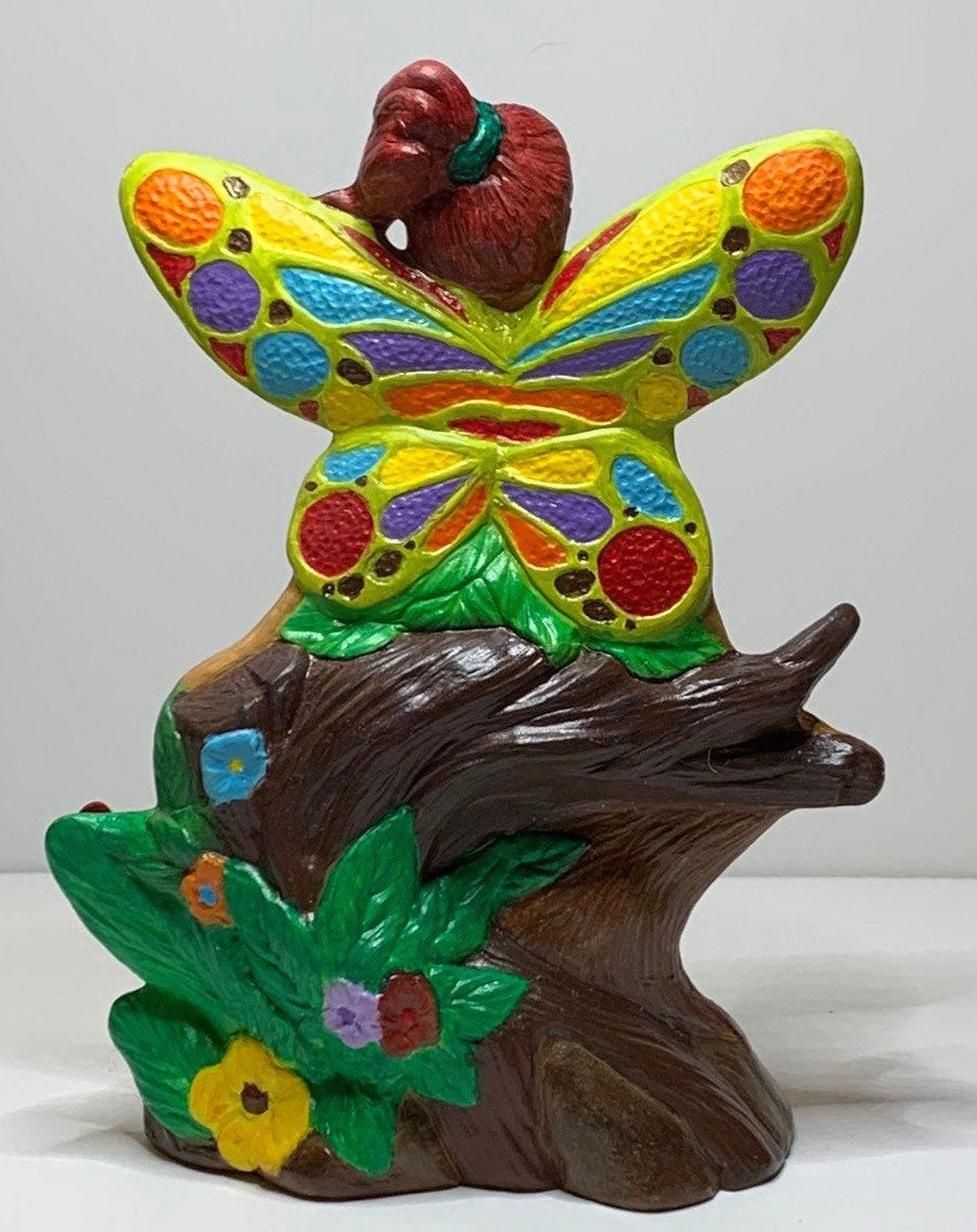 Forest Sprite Ceramic Statuette - Etsy