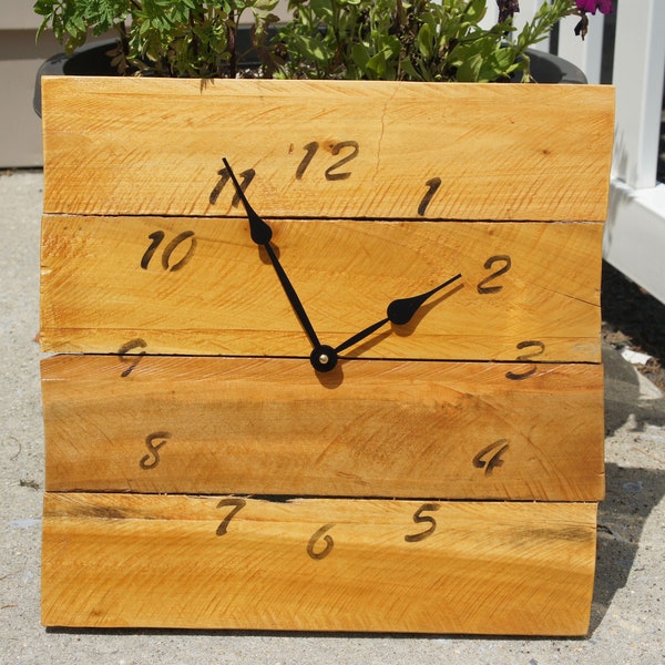 Pallet Wood Clock - Etsy