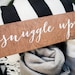 Snuggle up Sign, Wedding Favors Sign, Wedding Shawl Sign, Wedding Signs ...
