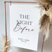 The Night Before Sign, Wedding Welcome Sign, Rehearsal Dinner Sign ...