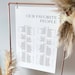 Wedding Seating Chart Sign, Acrylic Escort Boards, Seating Board ...