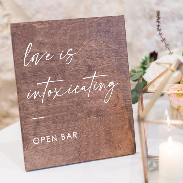 Rustic Wedding Bar - Etsy