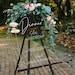 Dinner Menu Sign, Wedding Dinner Menu, Wedding Menu Sign, Modern Menu ...