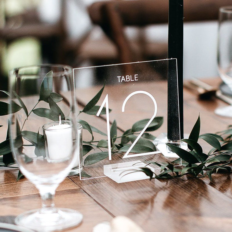 Acrylic Tables for Weddings - Etsy
